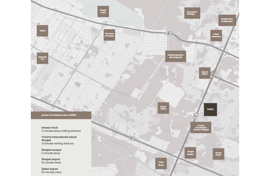 Hawa Residence at Tilal City, Sharjah